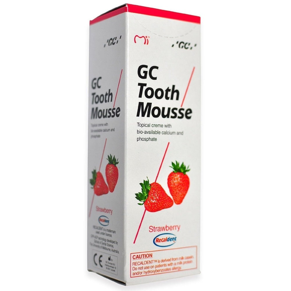 Recaldent GC Tooth Mousse Strawberry ToothPaste — Buy3X.com